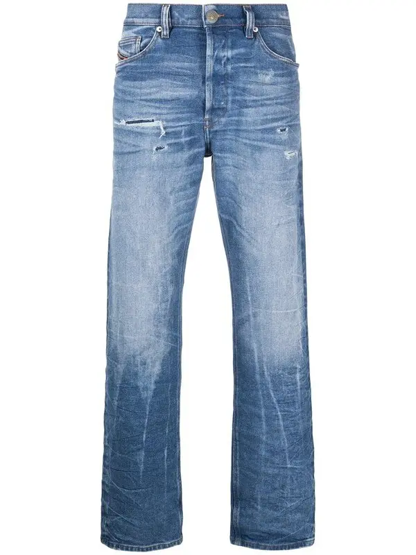 DIESEL® D-macs 009mv Straight-leg Jeans