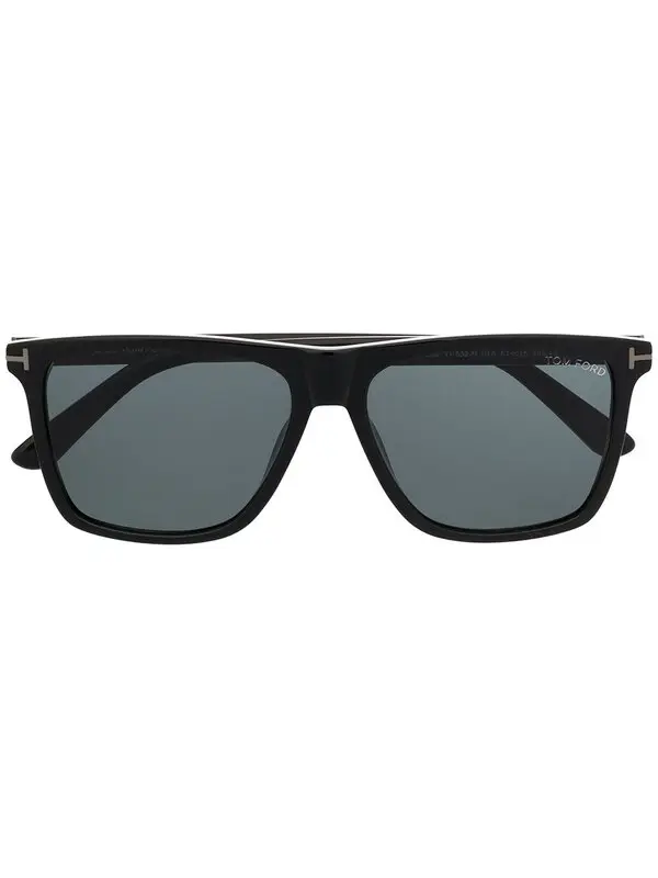 TOM FORD Square Frame Sunglasses - Black