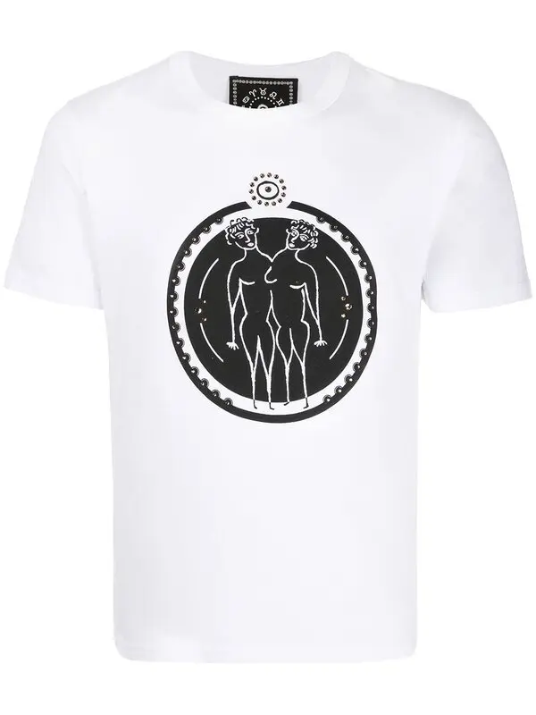 10 CORSO COMO Gemini Graphic T-shirt - White