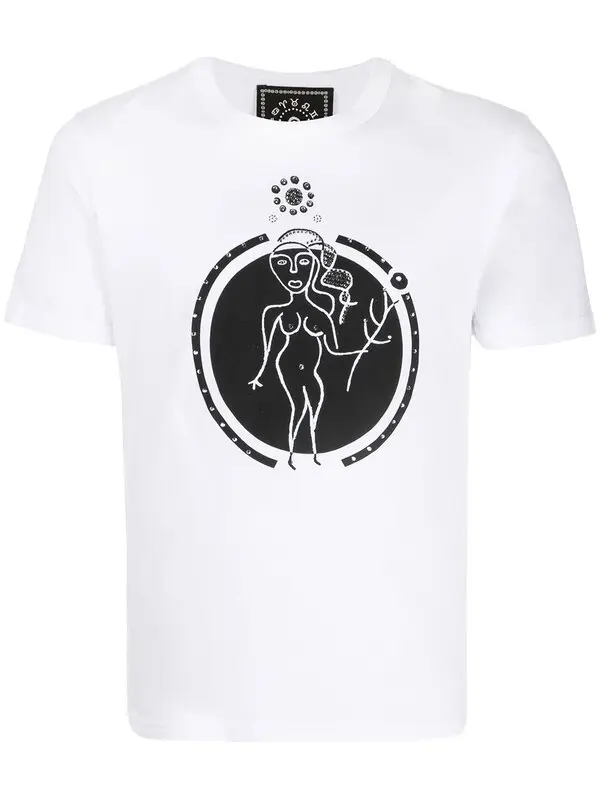 10 CORSO COMO Virgo Graphic T-shirt - White