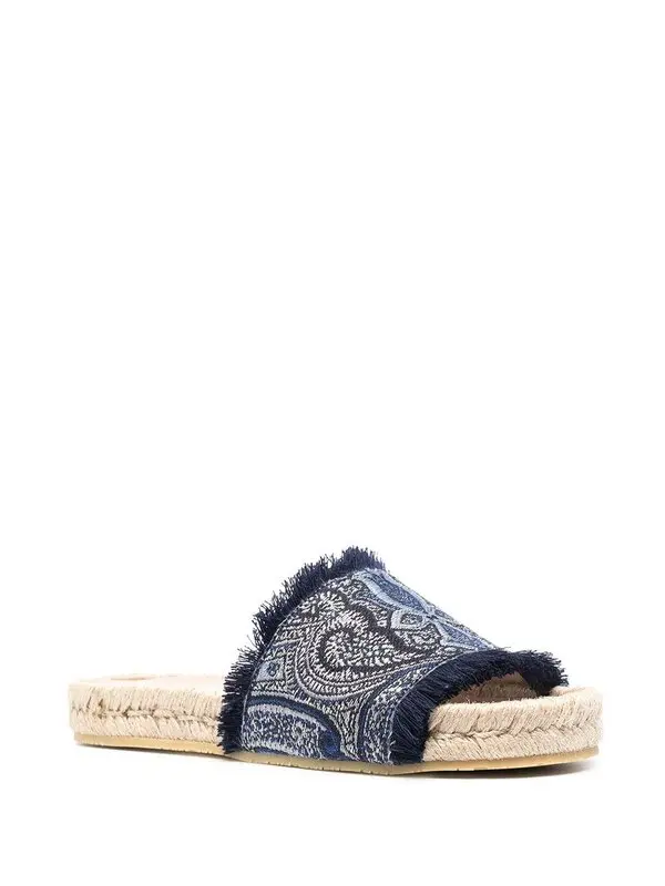 Etro Paisley Open-toe Sandals