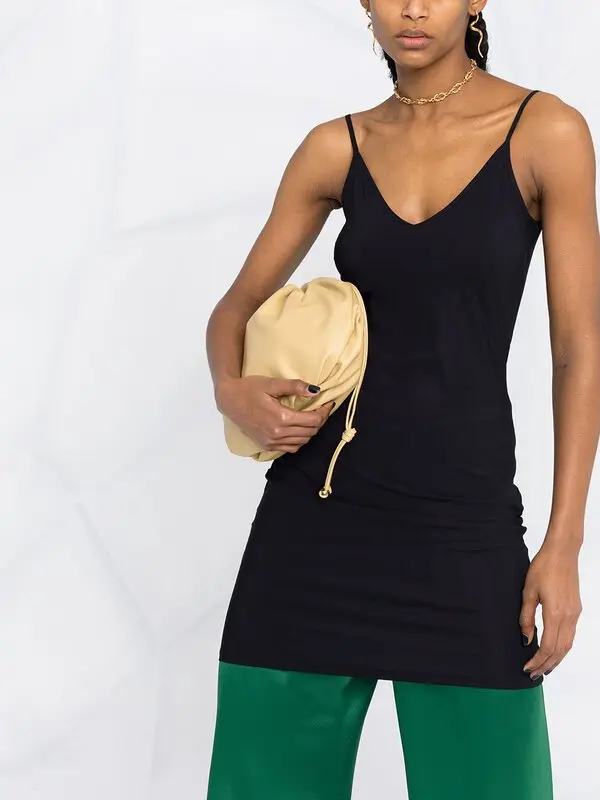 JIL SANDER Spaghetti Strap Longline Vest Top