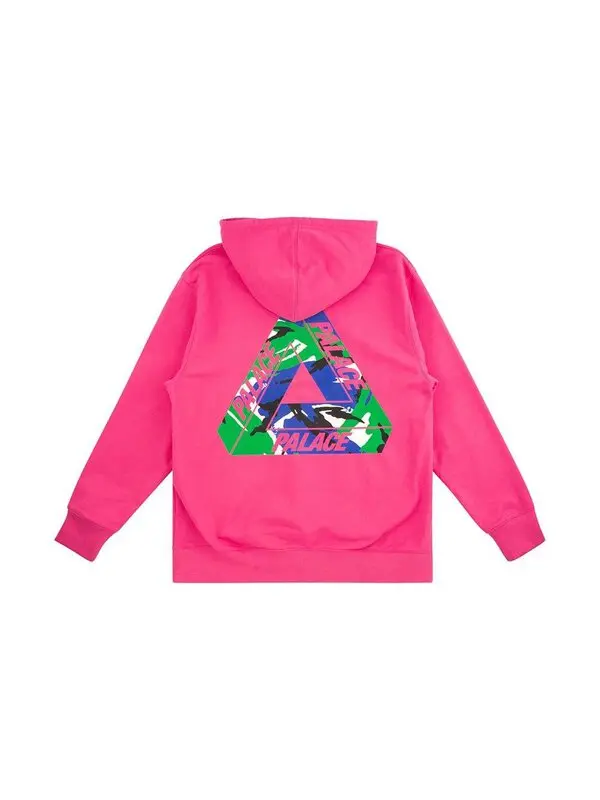 PALACE Tri-camo Logo Hoodie - Pink