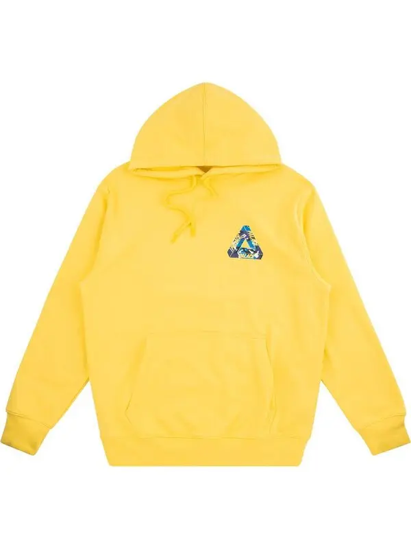 PALACE Tri-camo Print Hoodie - Yellow