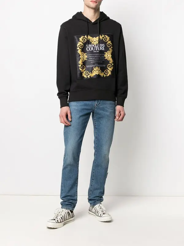 Versace Baroque Logo Hoodie