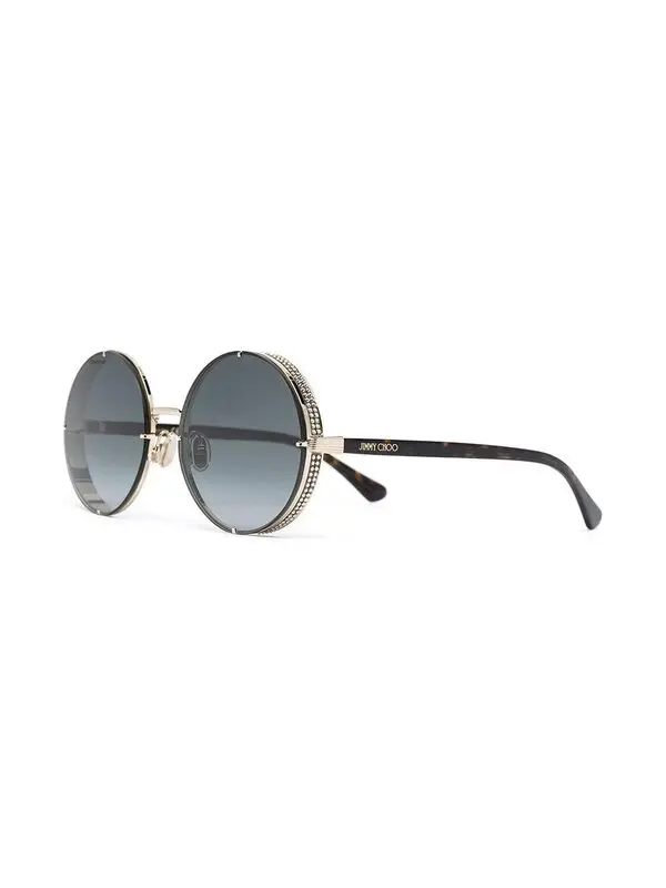 JIMMY CHOO Lilos Round-frame Sunglasses
