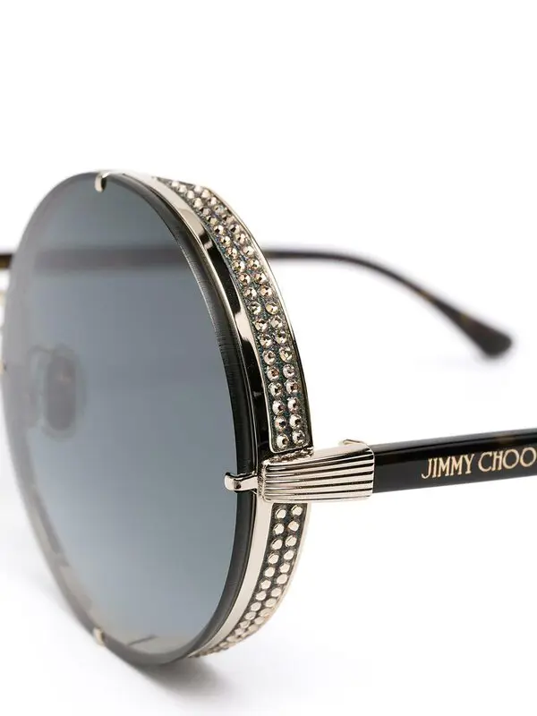 JIMMY CHOO Lilos Round-frame Sunglasses