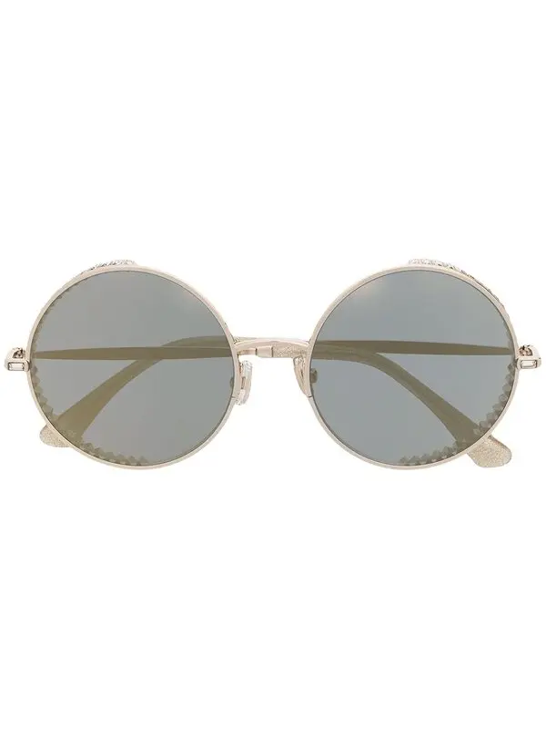 JIMMY CHOO Ys Round-frame Sunglasses