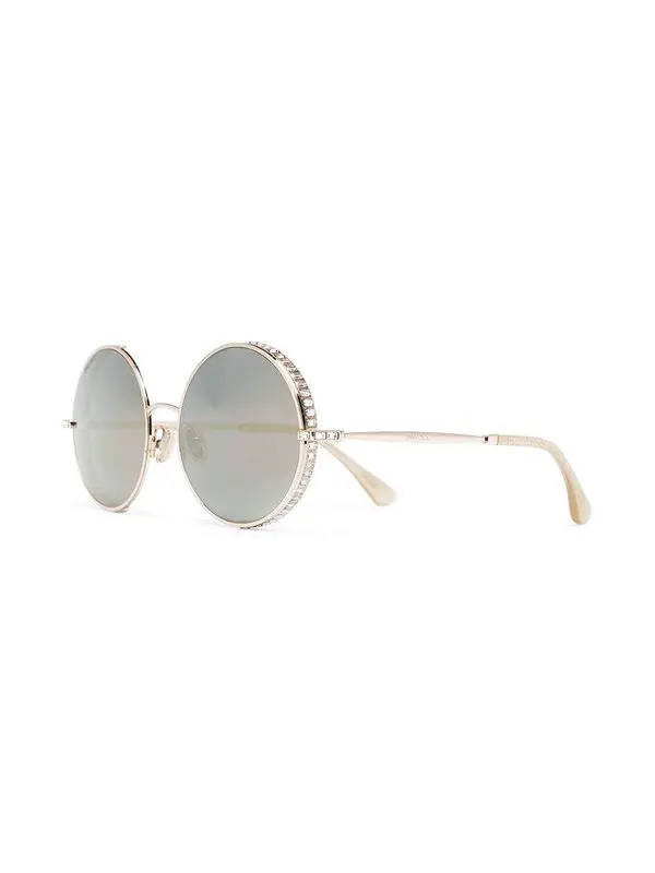 JIMMY CHOO Ys Round-frame Sunglasses