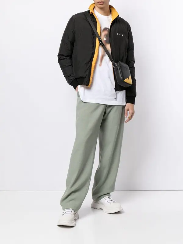 Off-White Arrows Motif Reversible Puffer Jacket