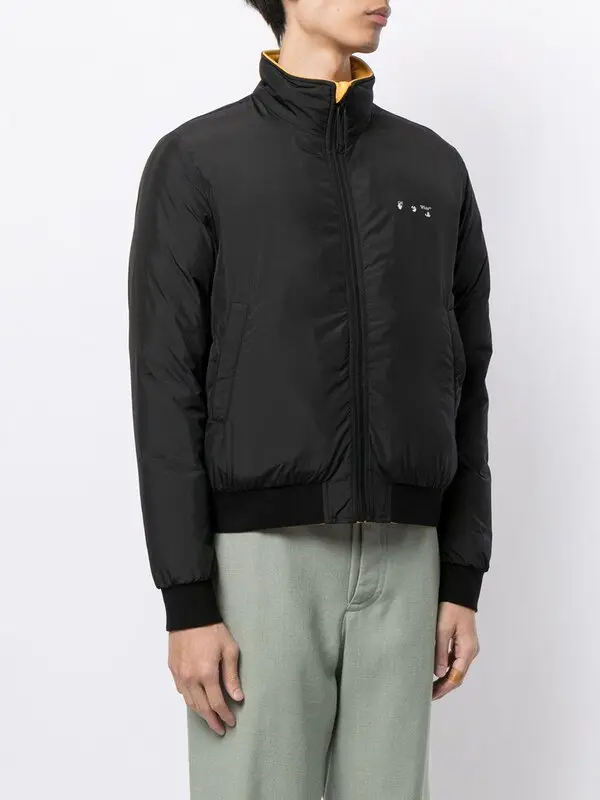 Off-White Arrows Motif Reversible Puffer Jacket