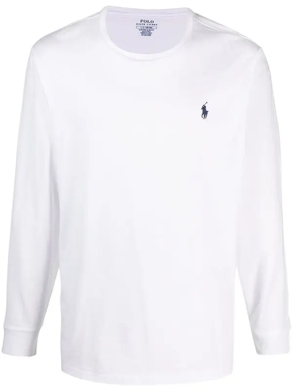 Polo Ralph Lauren Embroidered Logo T-shirt - White