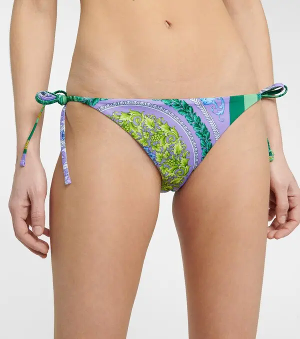 Versace Barocco Mosaic Bikini Bottom