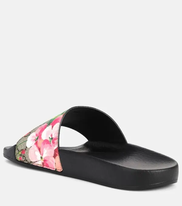 Gucci Gg Blooms Supreme Slides