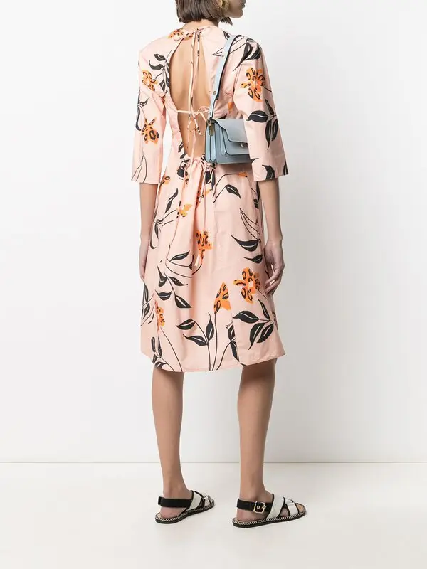Marni Floral-print Shift Dress