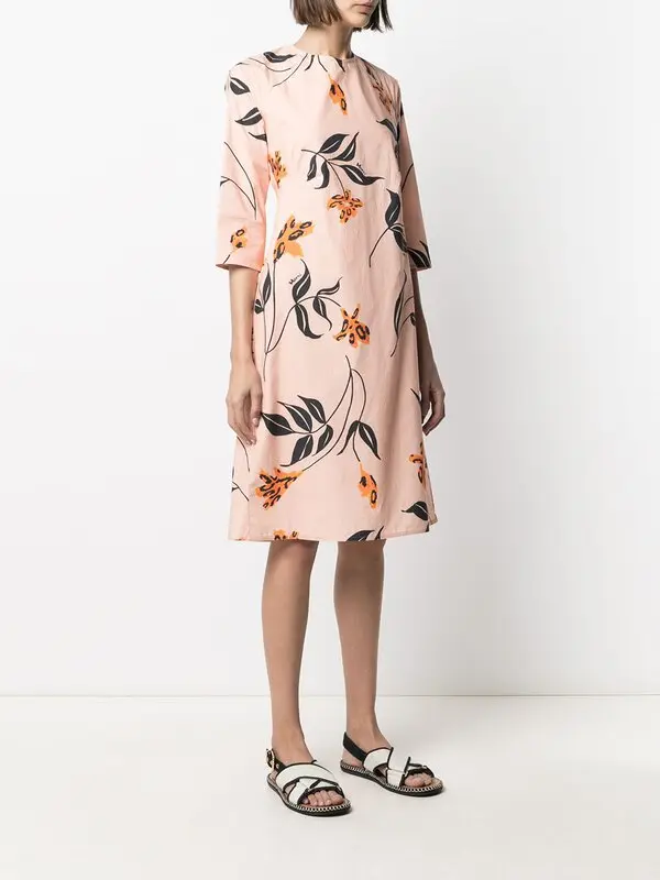 Marni Floral-print Shift Dress