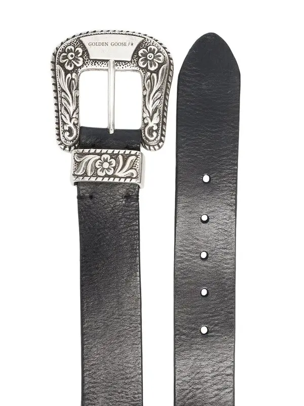 GOLDEN GOOSE Buckled Belt