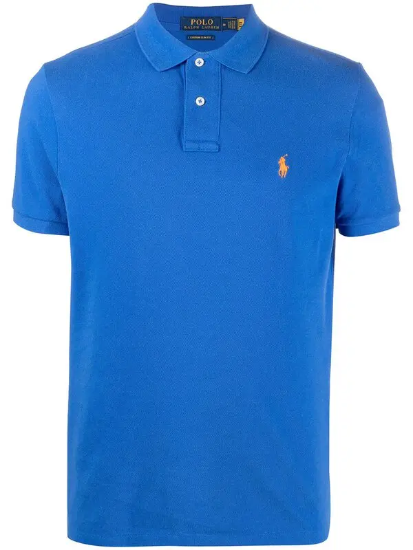 Polo Ralph Lauren Embroidered Polo Pony Polo Shirt - Blue