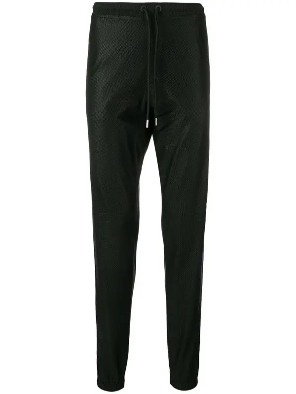 COUNTY OF MILAN Coated Stripe Track Pants