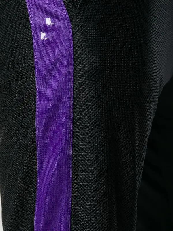 COUNTY OF MILAN Coated Stripe Track Pants