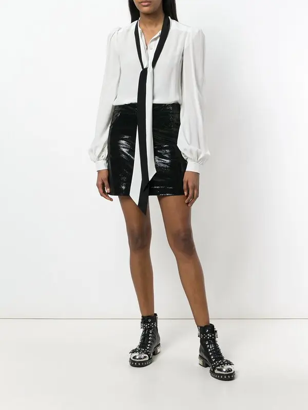 Givenchy Lavalliere Collar Blouse