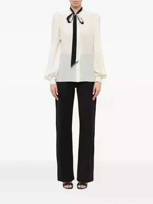 Givenchy Lavalliere Collar Shirt