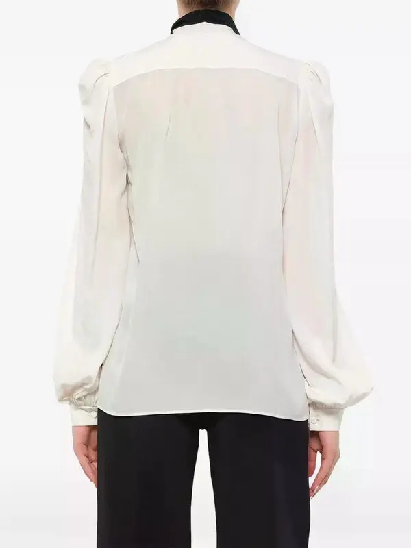 Givenchy Lavalliere Collar Shirt