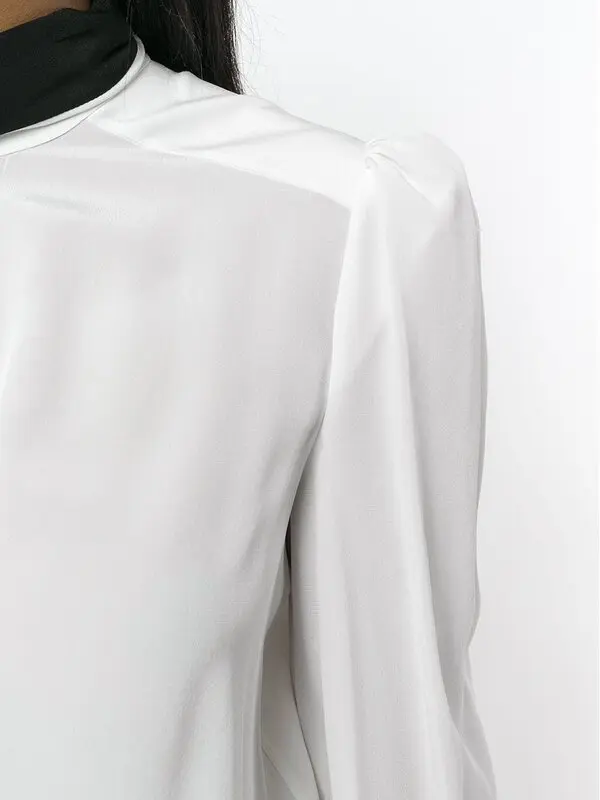 Givenchy Lavalliere Collar Blouse