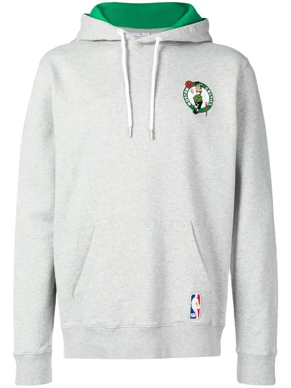 COUNTY OF MILAN Boston Celtics Hoodie - Grey