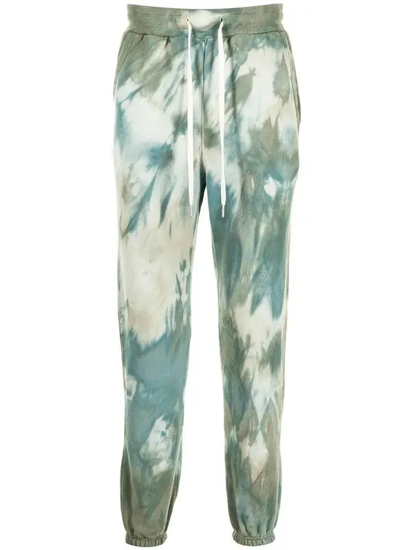 John Elliott Tie-dye Print Track Pants