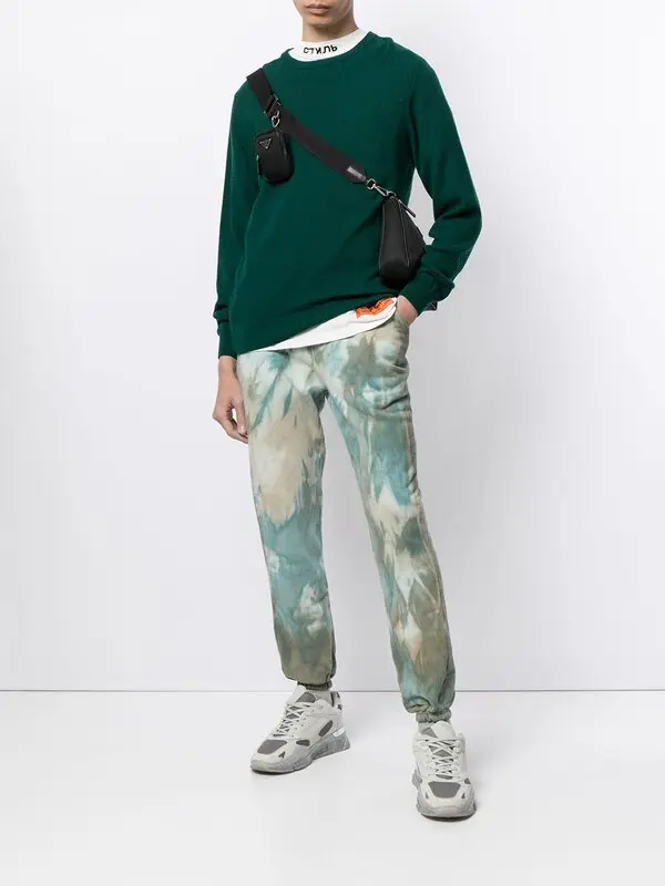 John Elliott Tie-dye Print Track Pants