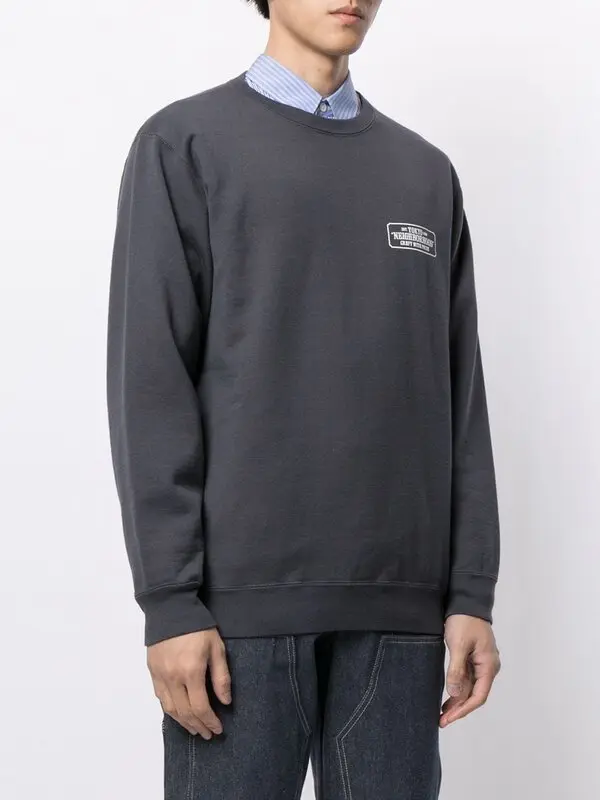 NEIGHBORHOOD Logo-print Long-sleeve Sweatshirt