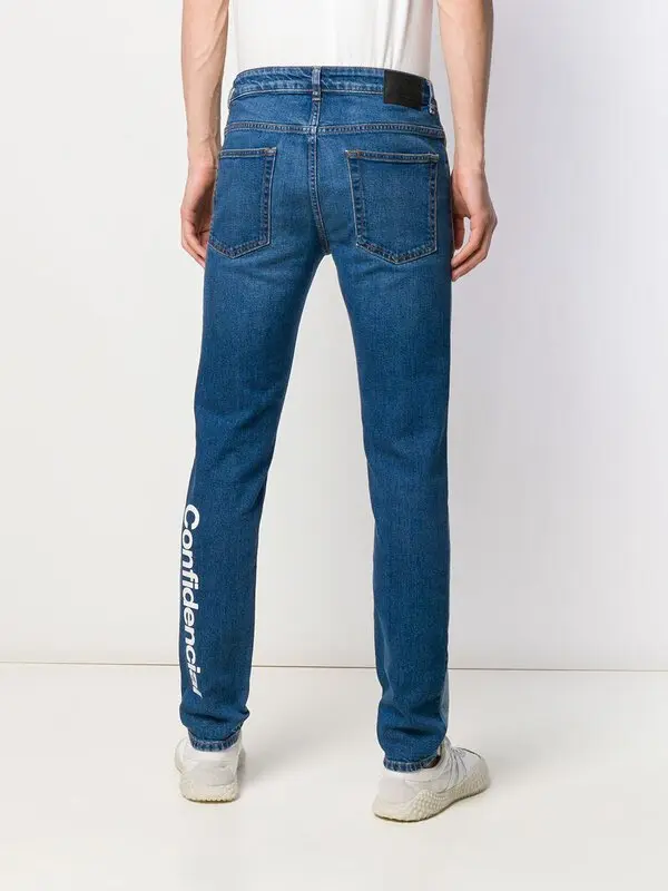 COUNTY OF MILAN Vintage Wash Slim Jeans