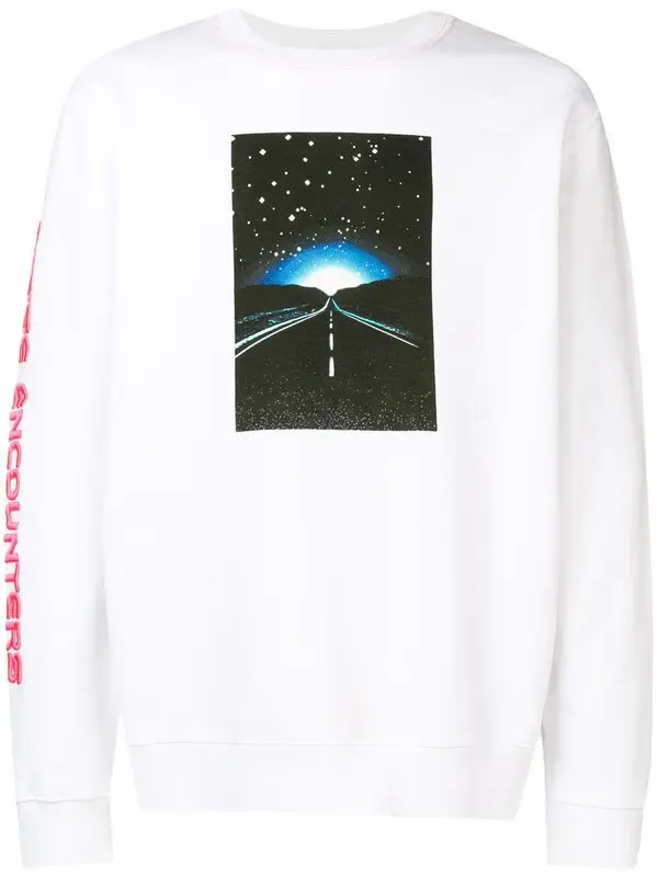 COUNTY OF MILAN Highway Sweater - White