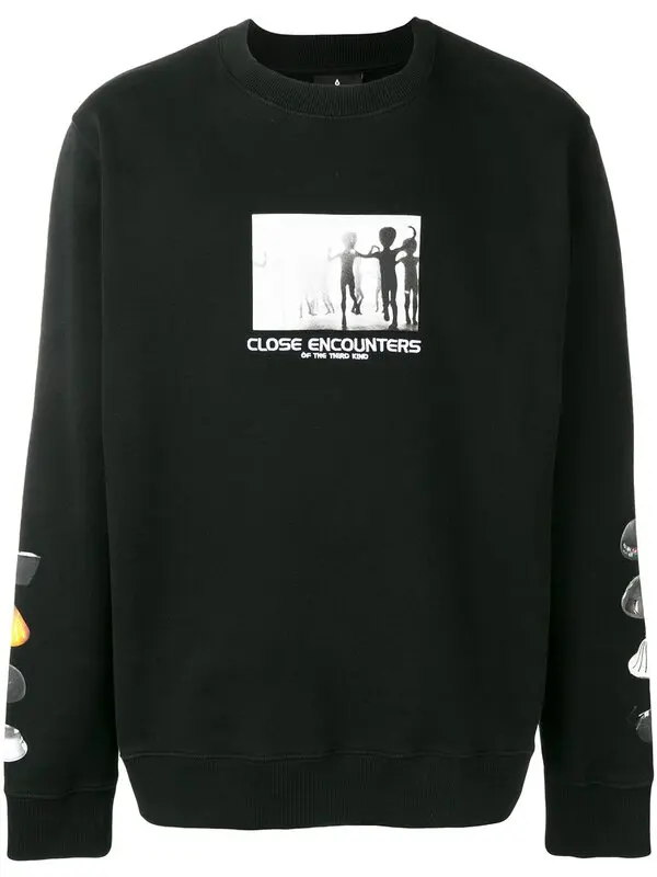 COUNTY OF MILAN Aliens Sweatshirt - Black