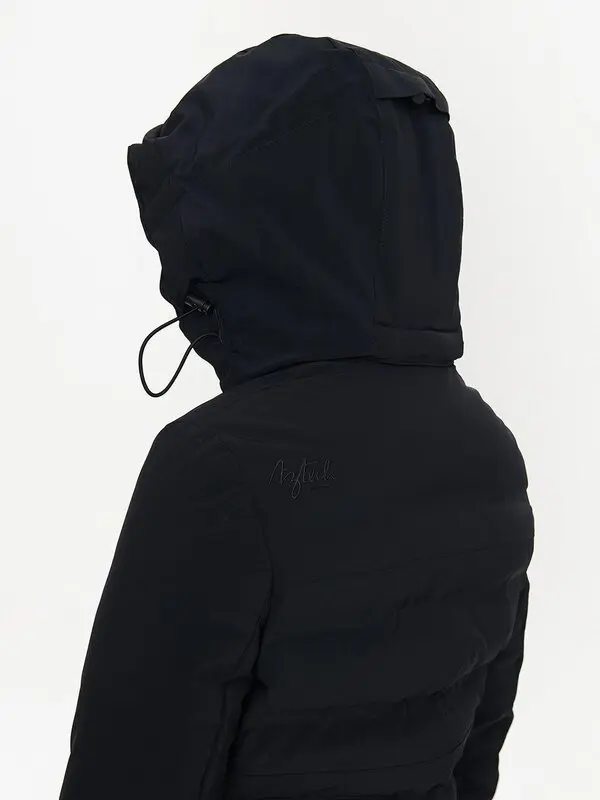 Aztech Mountain Nuke Hooded Puffer Jacket - Black