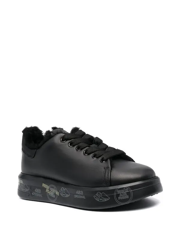 Premiata Shearling-lined Sneakers