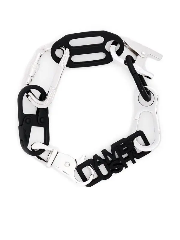 AMBUSH Chain-link Logo Bracelet - Black