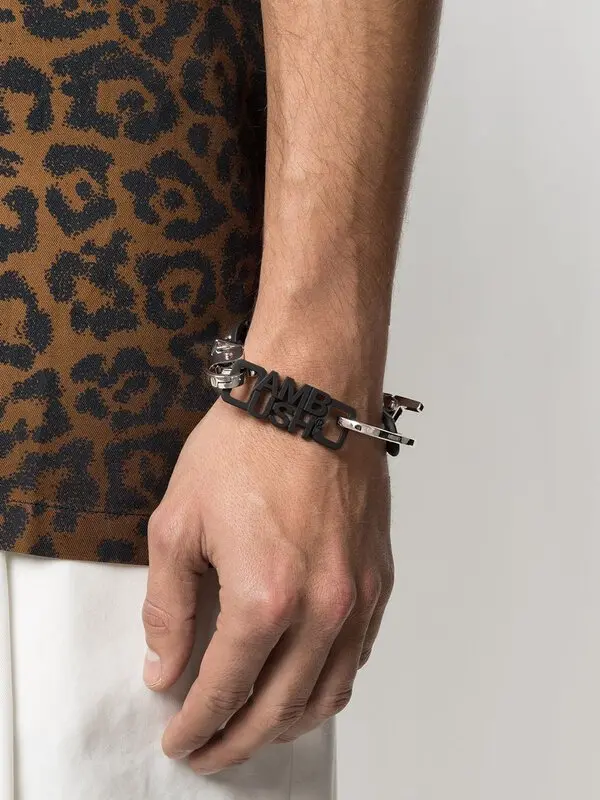 AMBUSH Chain-link Logo Bracelet