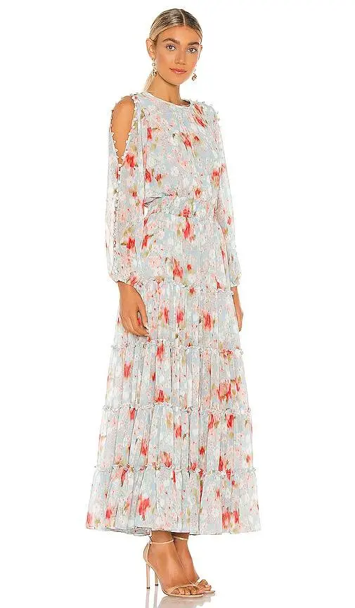 Misa Anya Dress In Blue