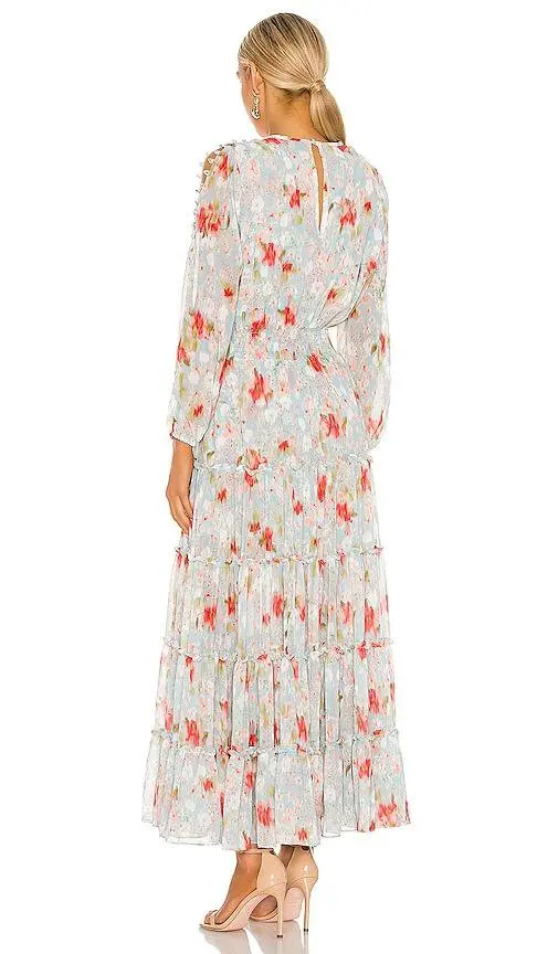 Misa Anya Dress In Blue