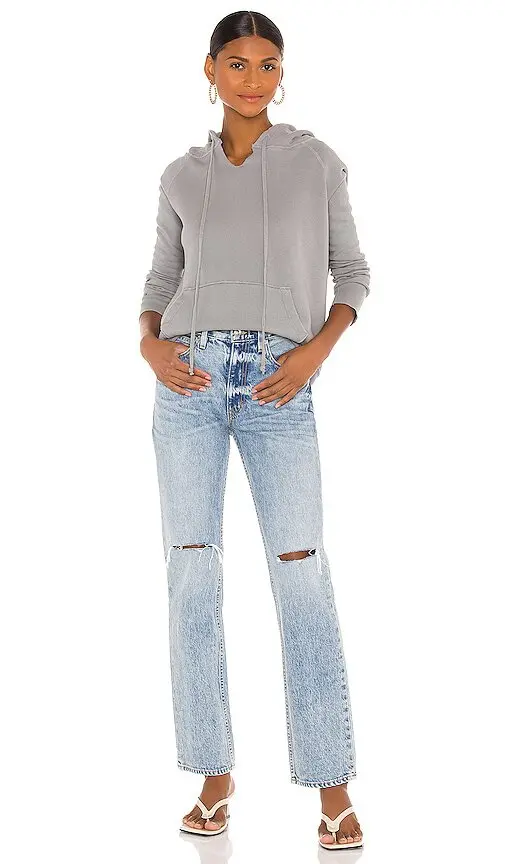 NILI LOTAN Janie Hoodie In Grey