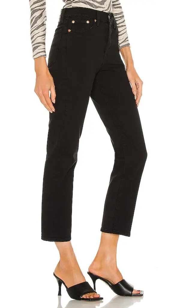 LEVI'S Wedgie Straight Ankle Jeans