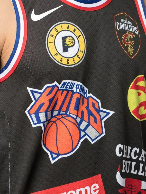 Supreme Nike Nba Teams Basketball Tank Top - Black | Editorialist