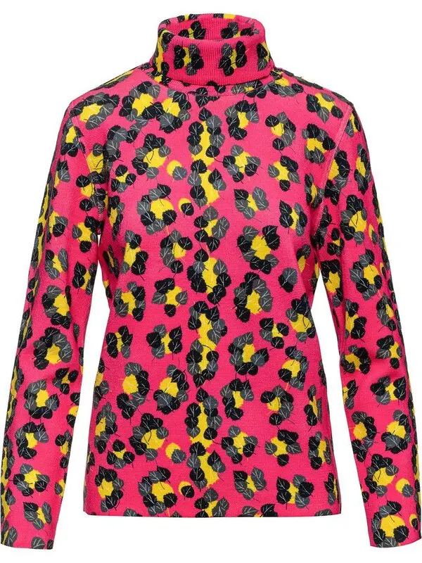 Aztech Mountain Matterhorn Leopard-print Jumper - Pink