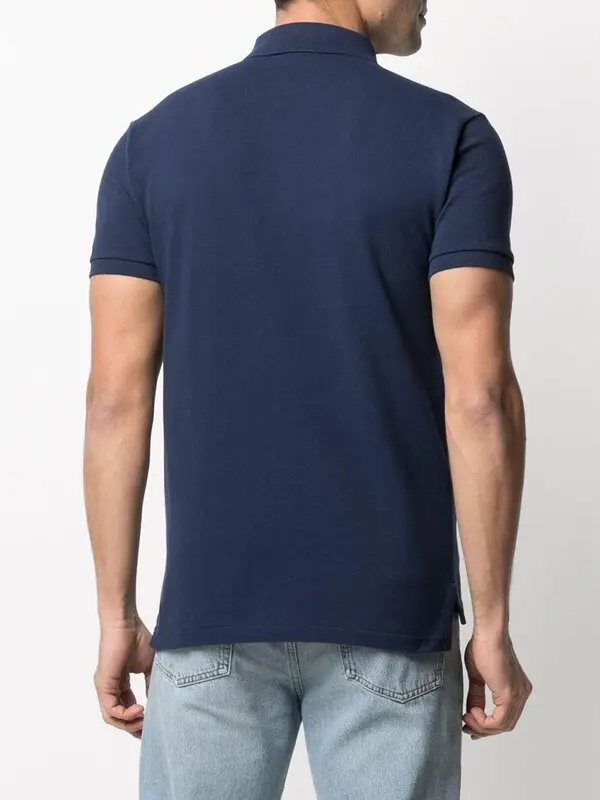 Polo Ralph Lauren Polo Pony Embroidered Polo Shirt - Blue