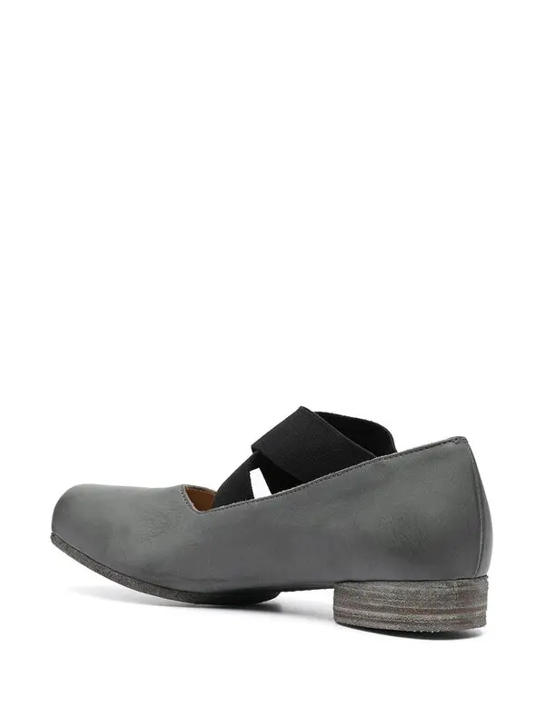 UMA WANG Square Toe Ballerina Shoes