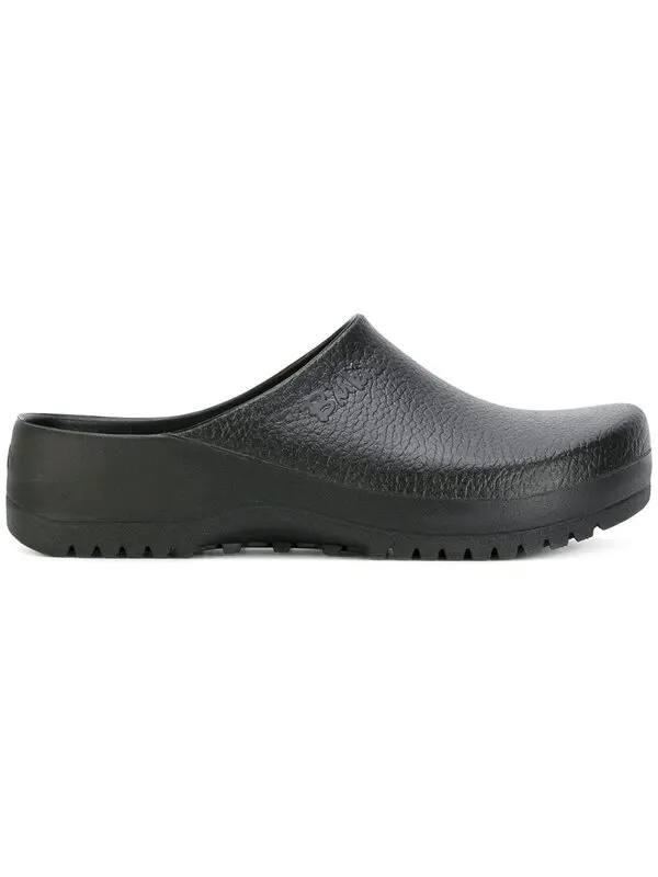 BIRKENSTOCK Textured Rubber Clogs - Black