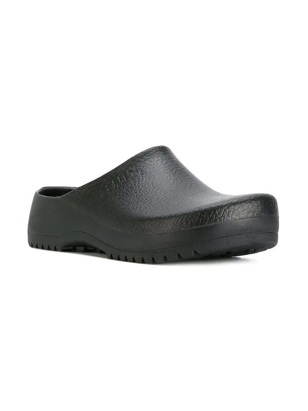 BIRKENSTOCK Textured Rubber Clogs - Black