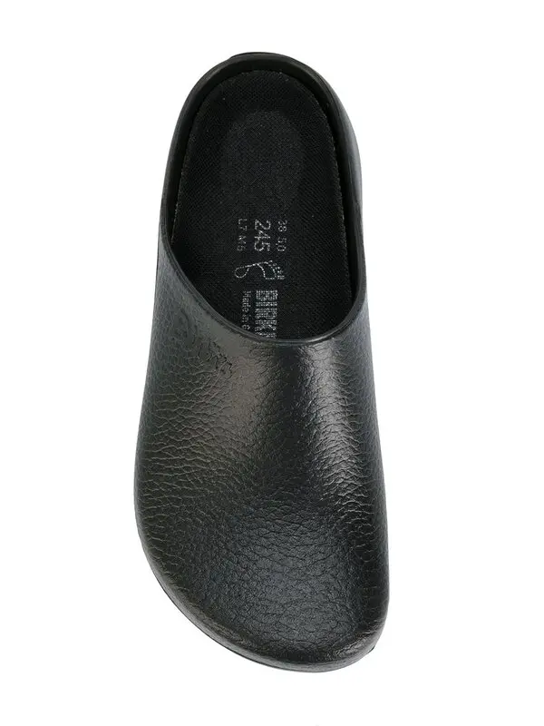 BIRKENSTOCK Textured Rubber Clogs - Black